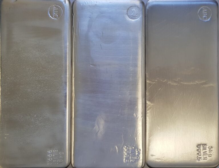 Buy 5kg Silver Bar - Gold Stackers